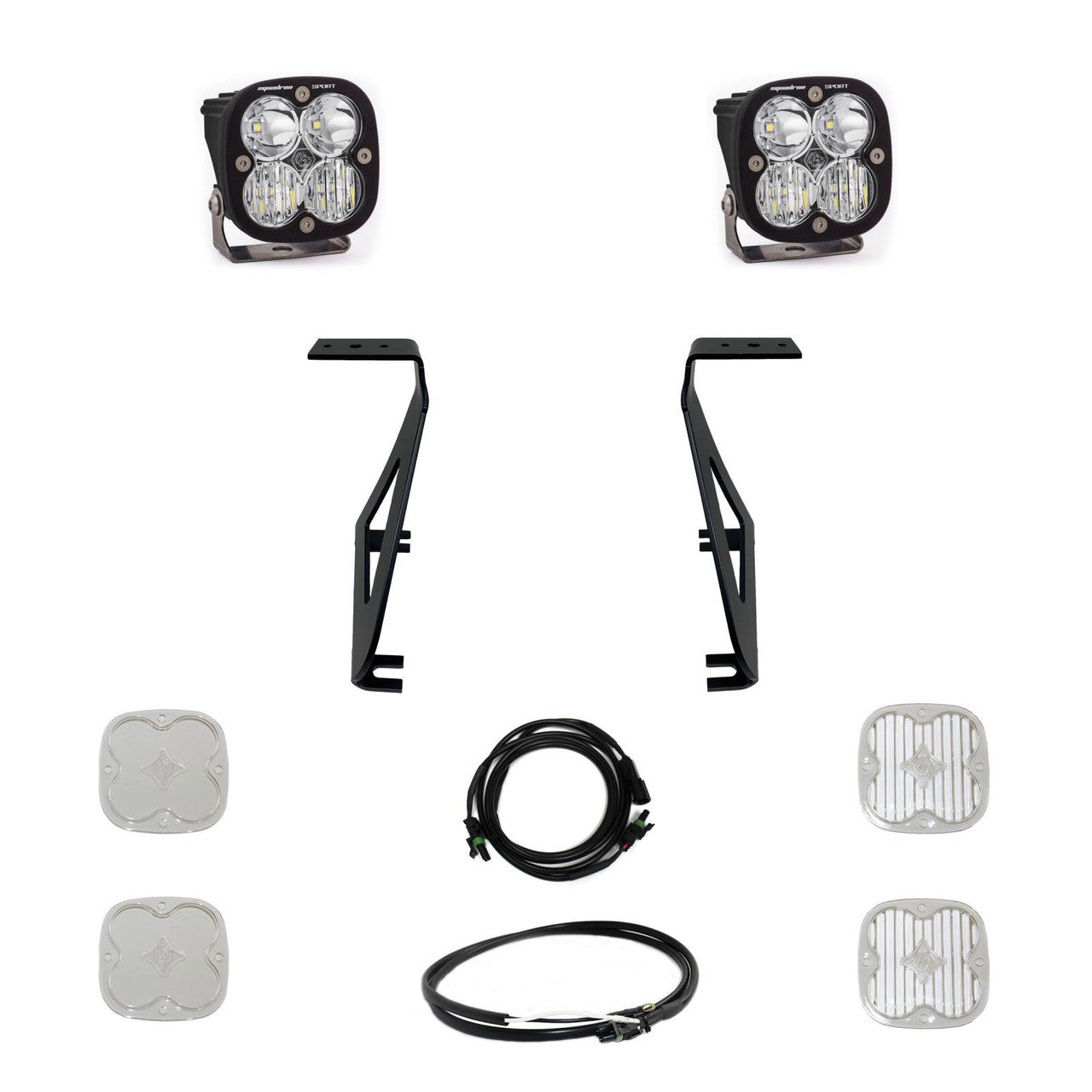 Baja Designs Squadron Sport Ford Raptor A-Pillar Light Kit - 2021-2025 ...