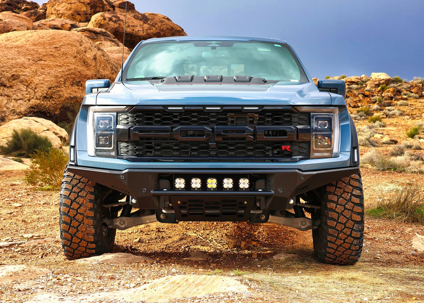 SVC OFFOAD GEN 3 RAPTOR / R EDITION MOJAVE BOLT ON FRONT BUMPER – TSP PARTS