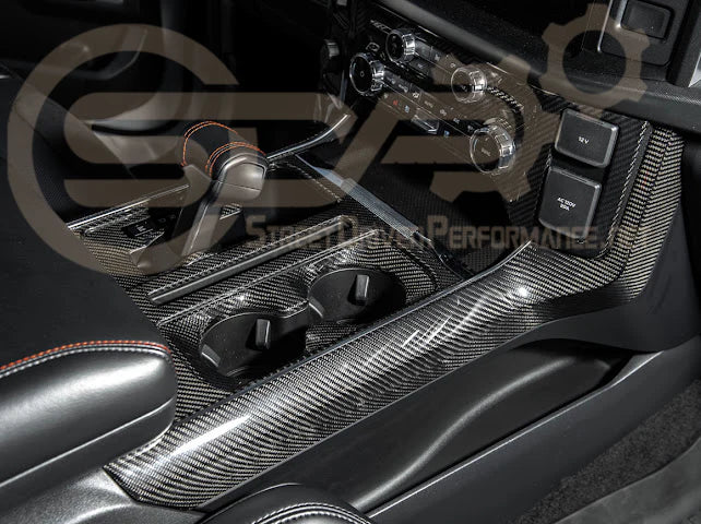 2021+ Ford Raptor/R Carbon Fiber Center Console Side Panel Cover – TSP ...