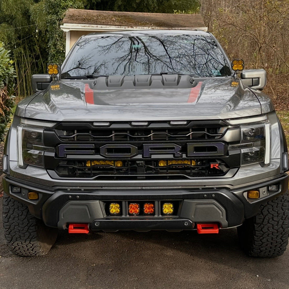 2023-2025 Ford Raptor/R Center Fog Light Kit - Baja Designs Lighting ...