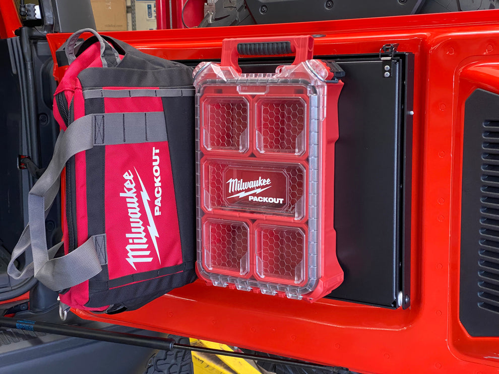 Tailgate Folding Table with PACKOUT Storage Mount - (2022 +) Bronco Ra ...